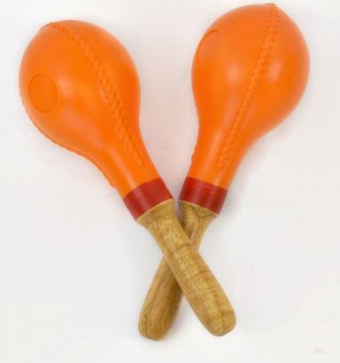 Maracas Plastic W/Wood Handle – Shearer's Music Works